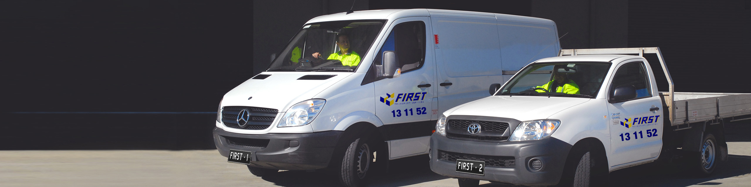 Trays & Vans - First Transport Services